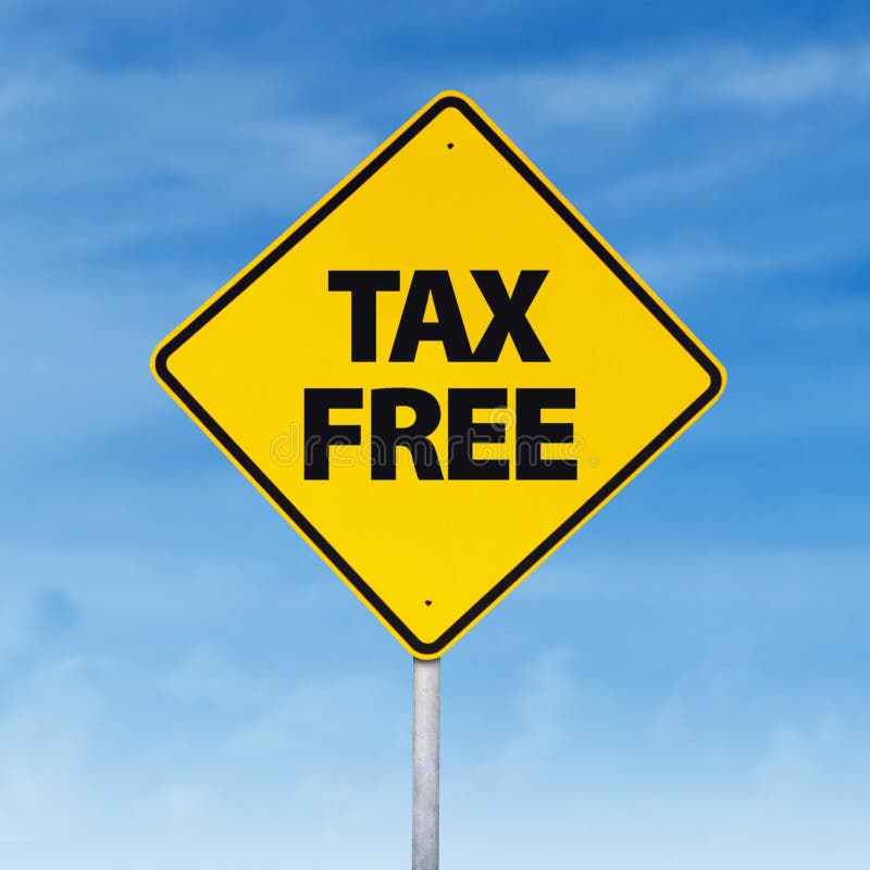 Caution Taxes Ahead Post Sign Stock Image - Image of crisis, blue: 40610845