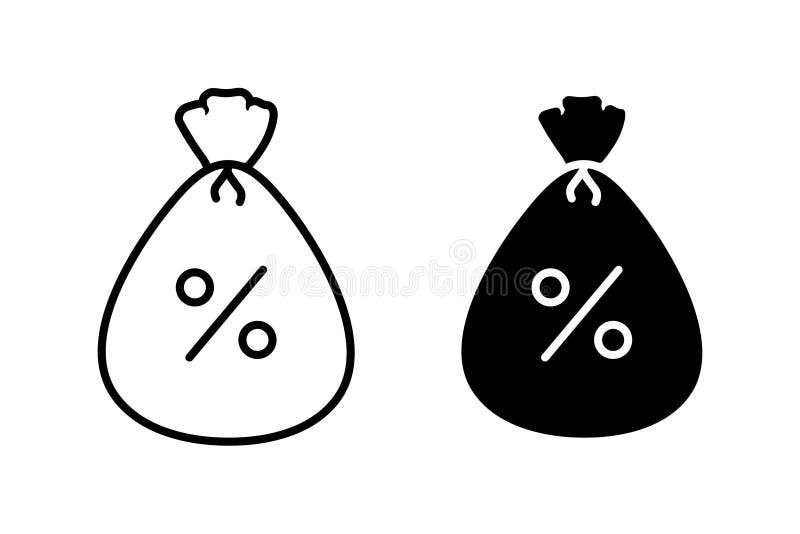 Tax Icon Vector Set. Invoice Symbol. Taxation Stock Vector ...