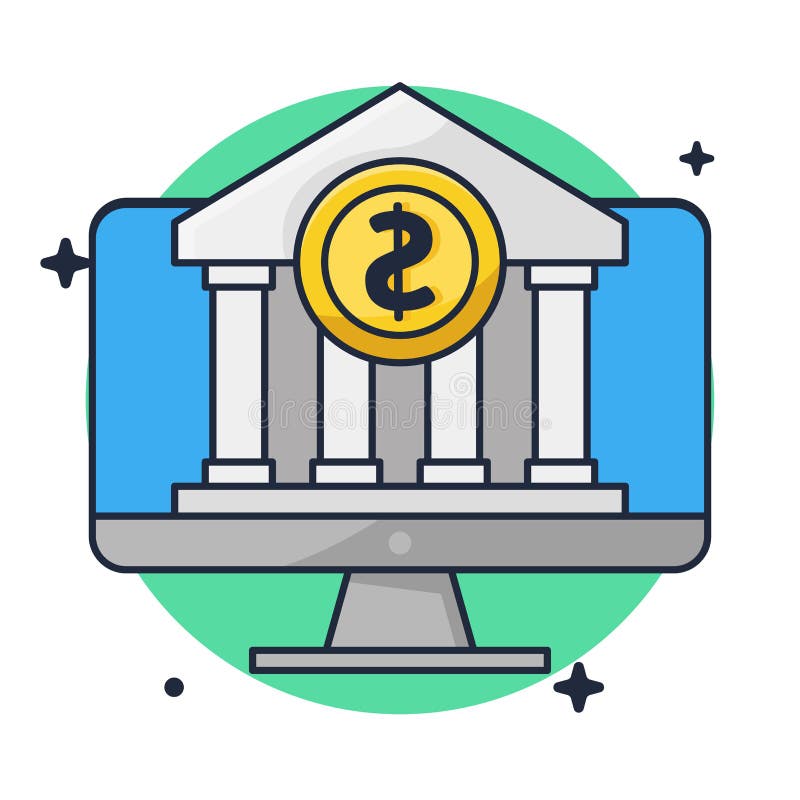 Tax Payer Desktop stock vector. Illustration of coin - 172424438