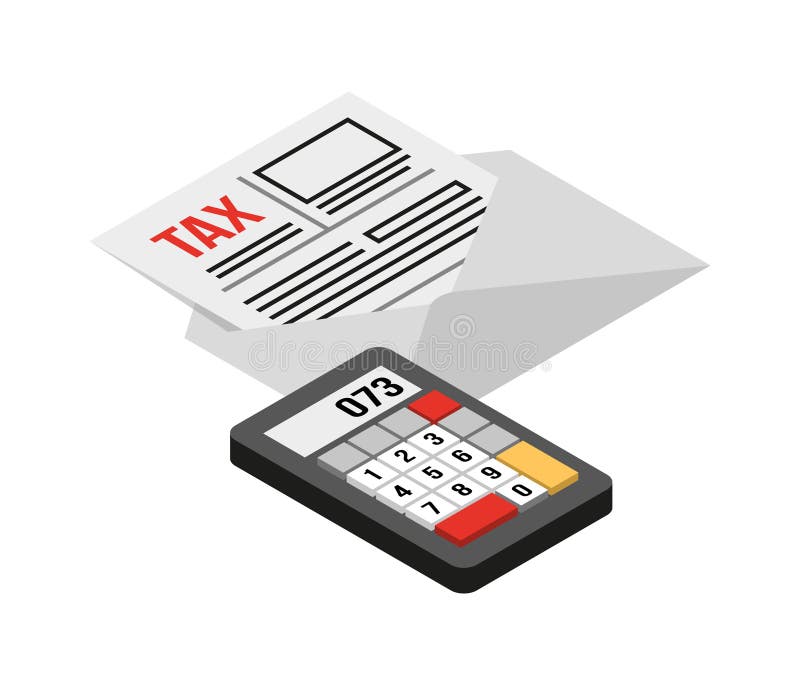 Tax Paying Icon stock vector. Illustration of cash, debt - 275526256