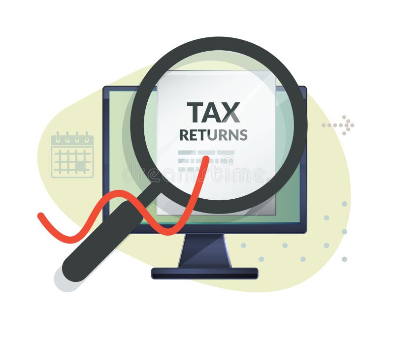 Tax Return Filing - Illustration Stock Illustration - Illustration of ...