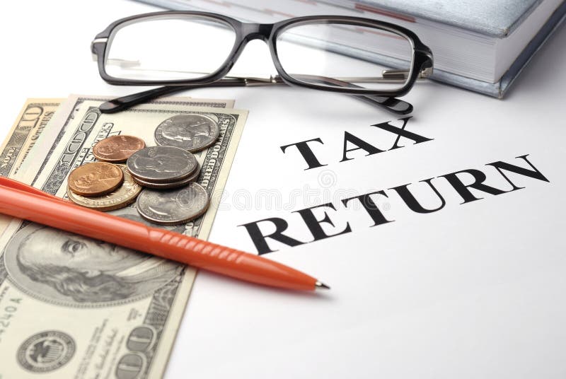 Tax return and refund stock image. Image of address, inside - 22345793