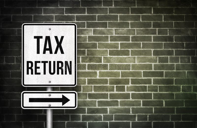 Tax Return stock illustration. Illustration of financial - 134027562