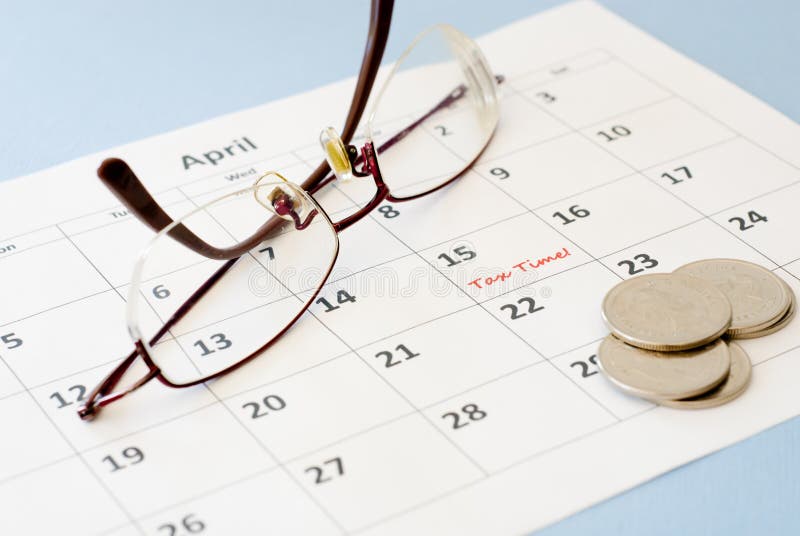 Tax time stock image. Image of eyewear, month, time, date - 32751951