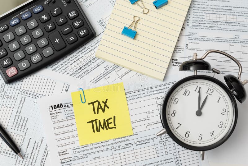 Tax Time Concept, Accountancy, Tax Refund Concept Stock Image - Image ...