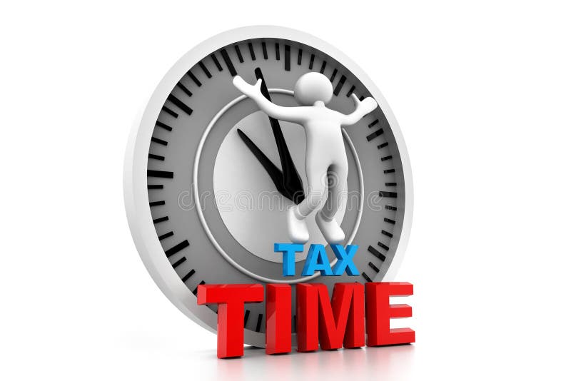 Tax time stock illustration. Illustration of debt, internal - 47723870