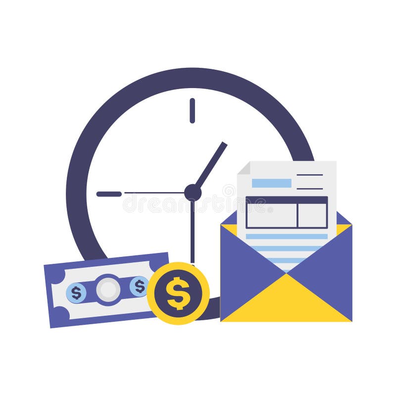 Tax time payment stock vector. Illustration of banknote - 144942643