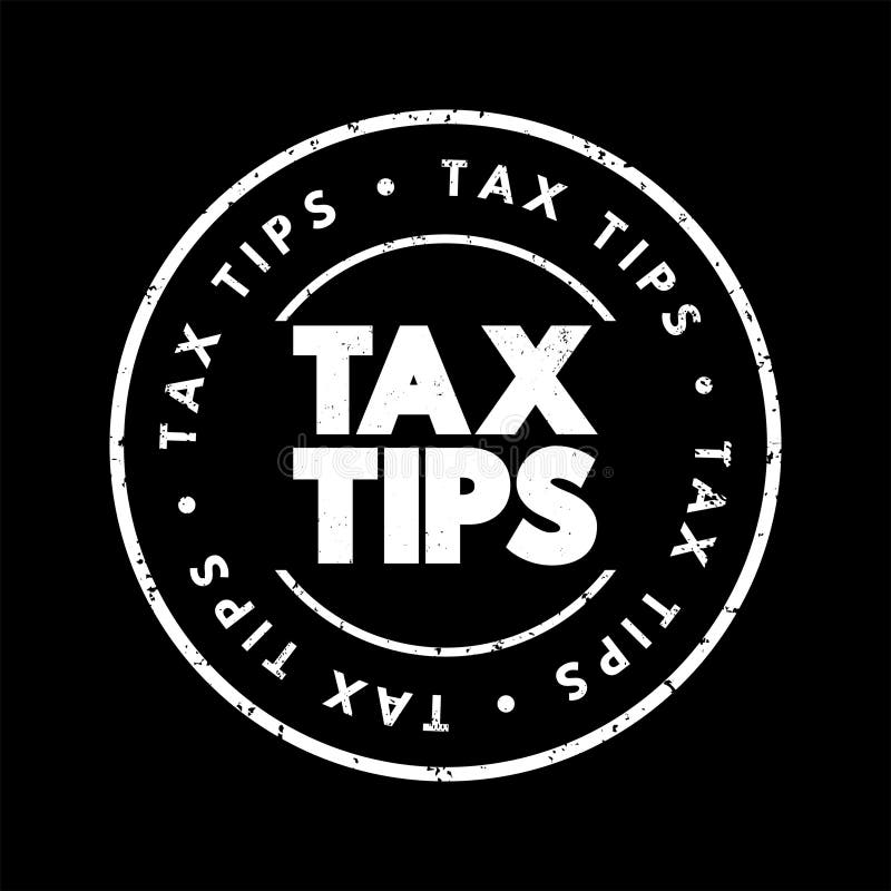 Tax Tips Stock Illustrations – 648 Tax Tips Stock Illustrations ...