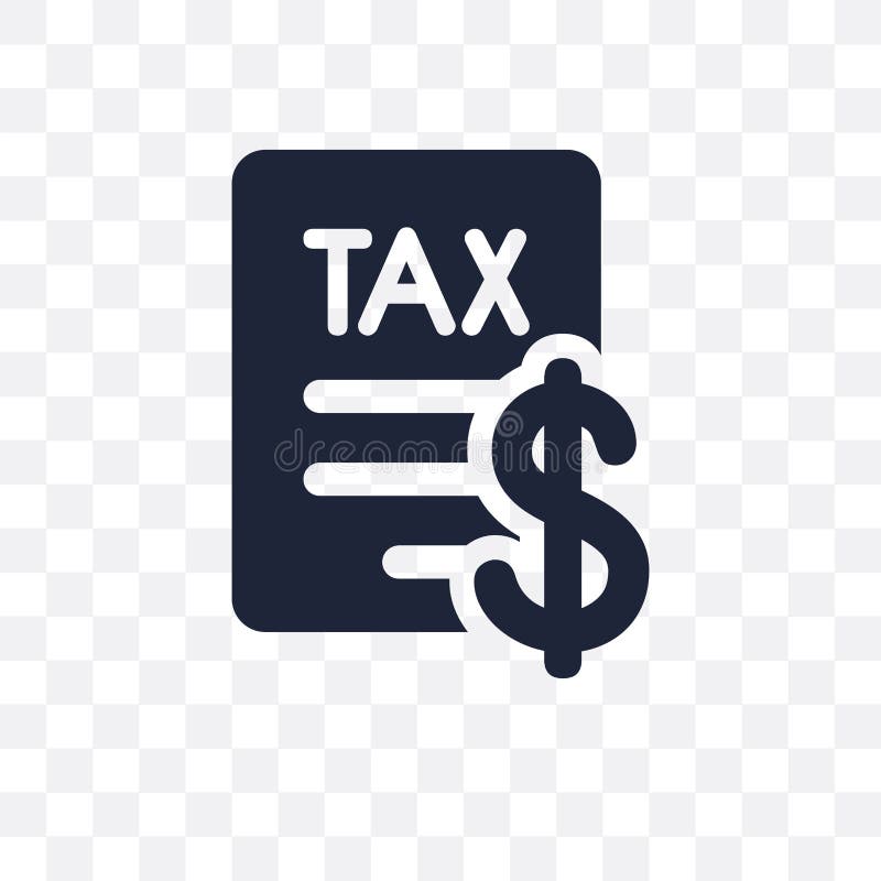 Tax Transparent Icon. Tax Symbol Design from Payment Collection Stock ...
