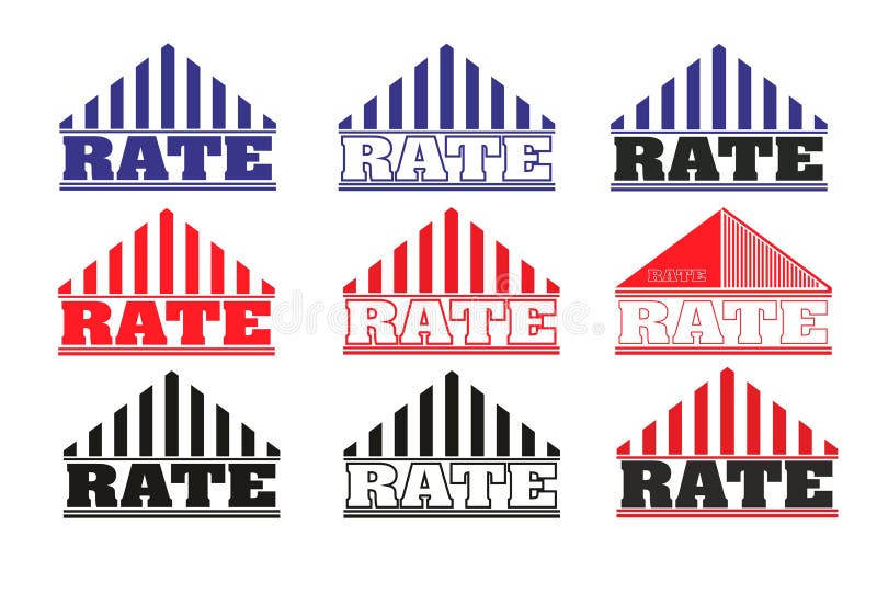 Taxa do logotipo ilustração do vetor. Ilustração de taxa - 35590059
