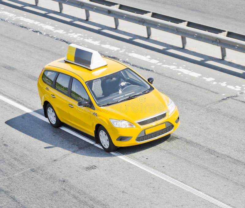 Taxi cab stock photo. Image of modern, light, race, outdoor - 8150914