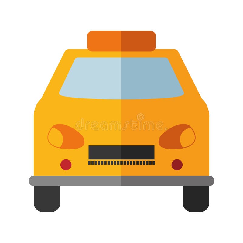 Taxi or Cab Design. Transportation Concept. Vector Graphic Stock Vector ...