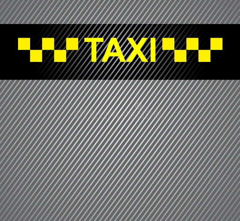 Taxi cab symbol stock vector. Illustration of silhouette - 46196924