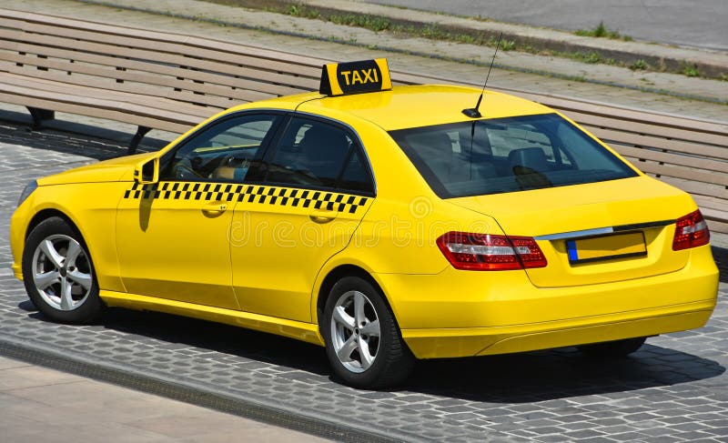 Taxi car in the city stock photo. Image of stone, waiting - 72992652