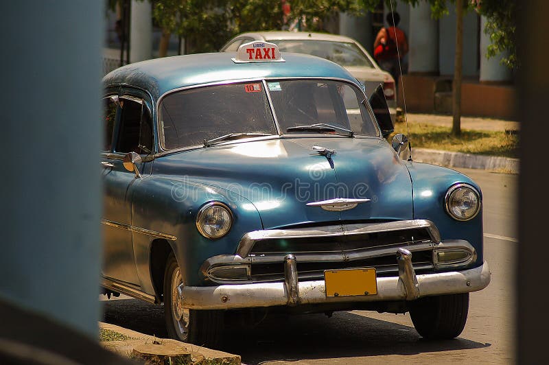Taxi in Cuba stock foto. Image of parkeren, latijns, trinidad - 36417708