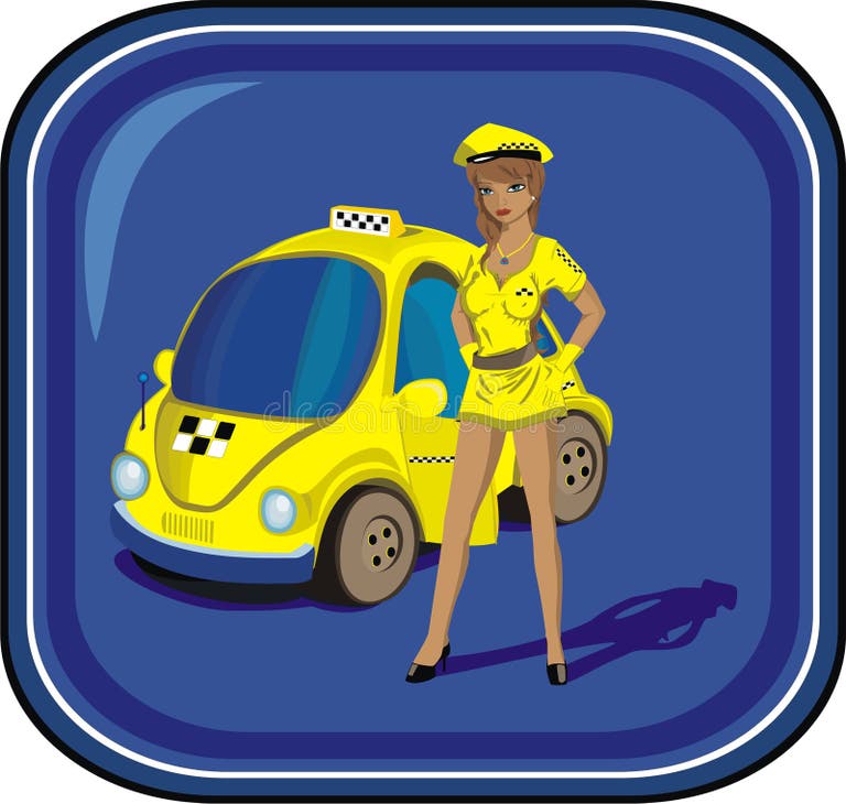 Female Taxi Driver Stock Illustrations – 849 Female Taxi Driver Stock ...