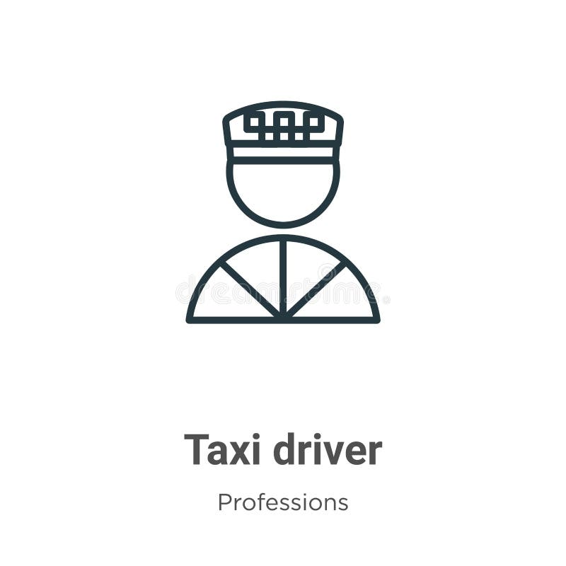 Driver Icon in Filled, Thin Line, Outline and Stroke Style. Vector ...