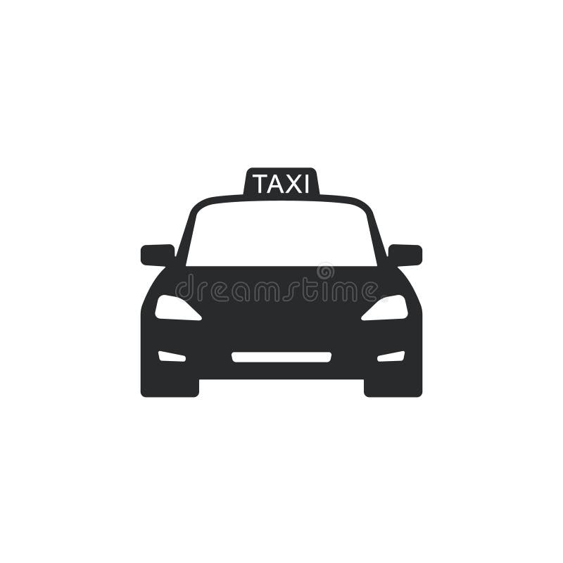 Taxi Icon. Taxi Cab Symbol Flat Design Vector Illustration Stock Vector ...