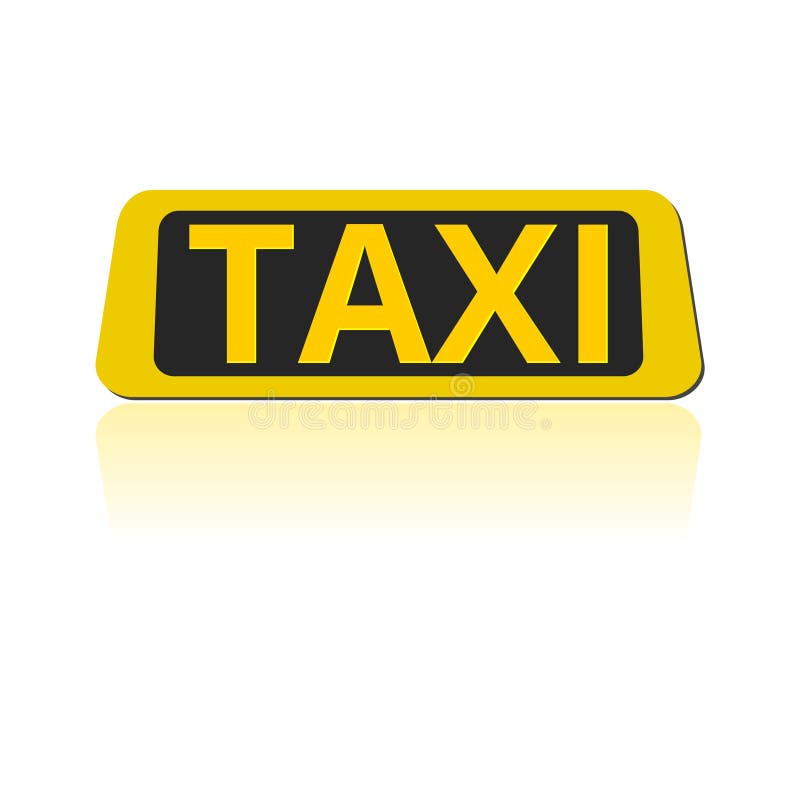 Taxi icon, Taxi logo stock vector. Illustration of simple - 172646940