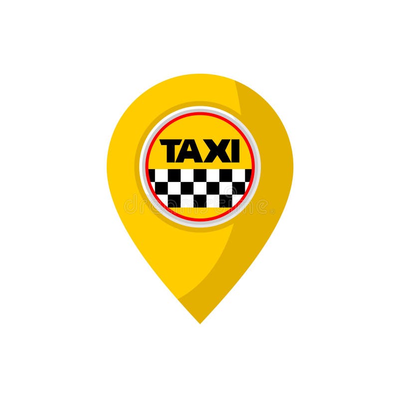 Taxi Location Isolated Vector Icon Which Can Easily Modify or Edit ...