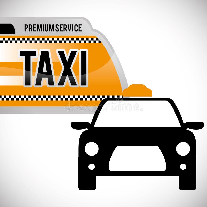 Taxi service design stock vector. Illustration of service - 59524836