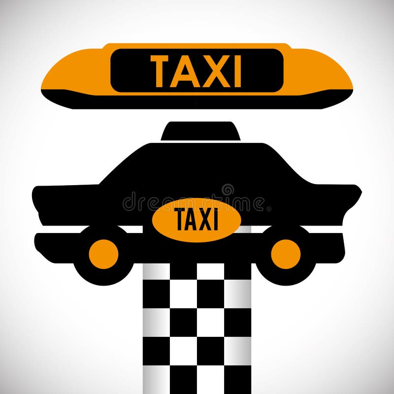 Taxi service design stock vector. Illustration of modern - 59526024