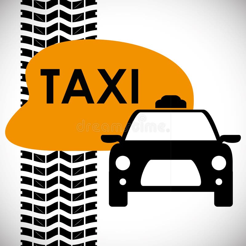 Taxi service design stock vector. Illustration of transport - 59526060
