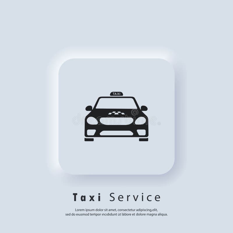 Taxi Service. Taxi Icon. Car, Vehicle, Driver. Vector. Taxi Logo. UI ...
