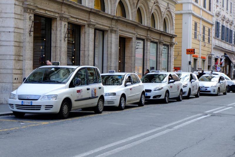 Taxi station editorial photography. Image of street, board - 46998537