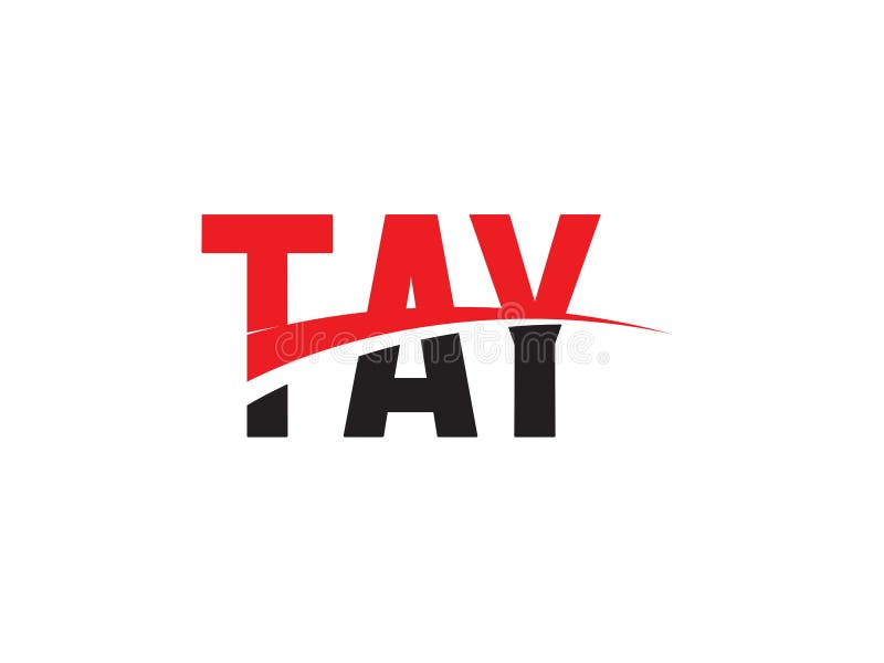 TAY Letter Initial Logo Design Vector Illustration Stock Vector ...