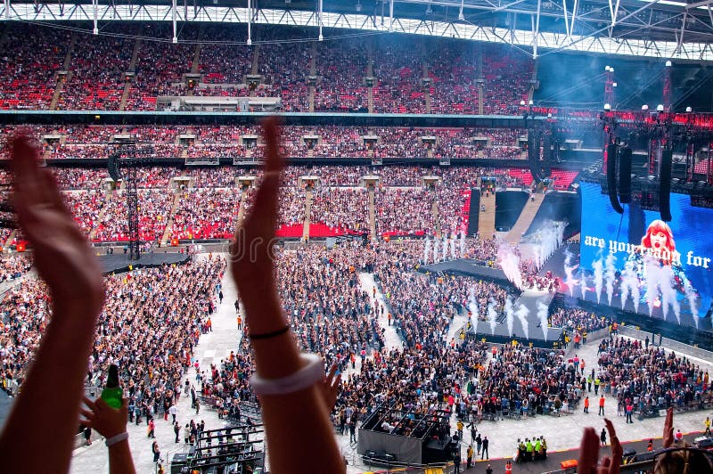 Taylor Swift Performs in Concert at Wembley Stadium Editorial Stock ... Taylor Swift Performs in Concert at Wembley Stadium Editorial Stock ...