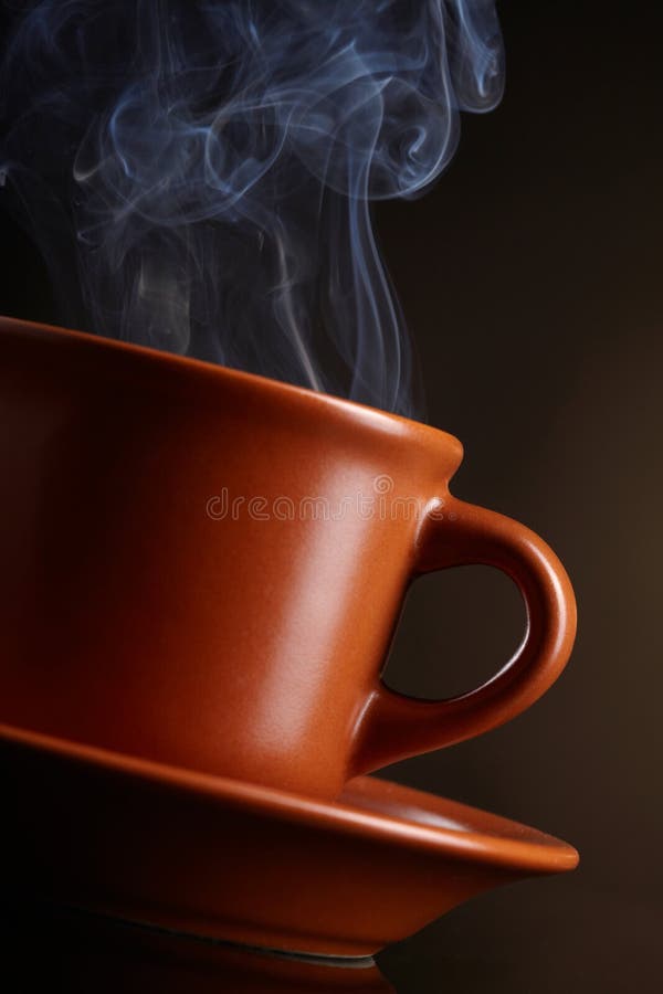Humo de la taza de café imagen de archivo. Imagen de taza - 552925
