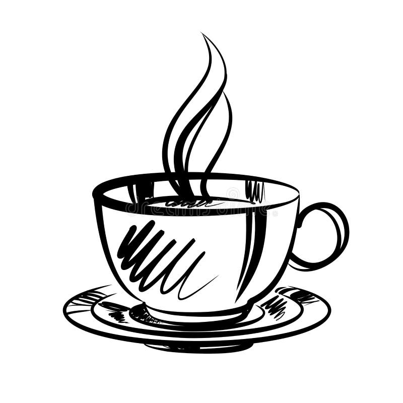 Taza De Ejemplo Del Vector De La Historieta Del Café Ilustración del ... Taza De Ejemplo Del Vector De La Historieta Del Café Ilustración del ...