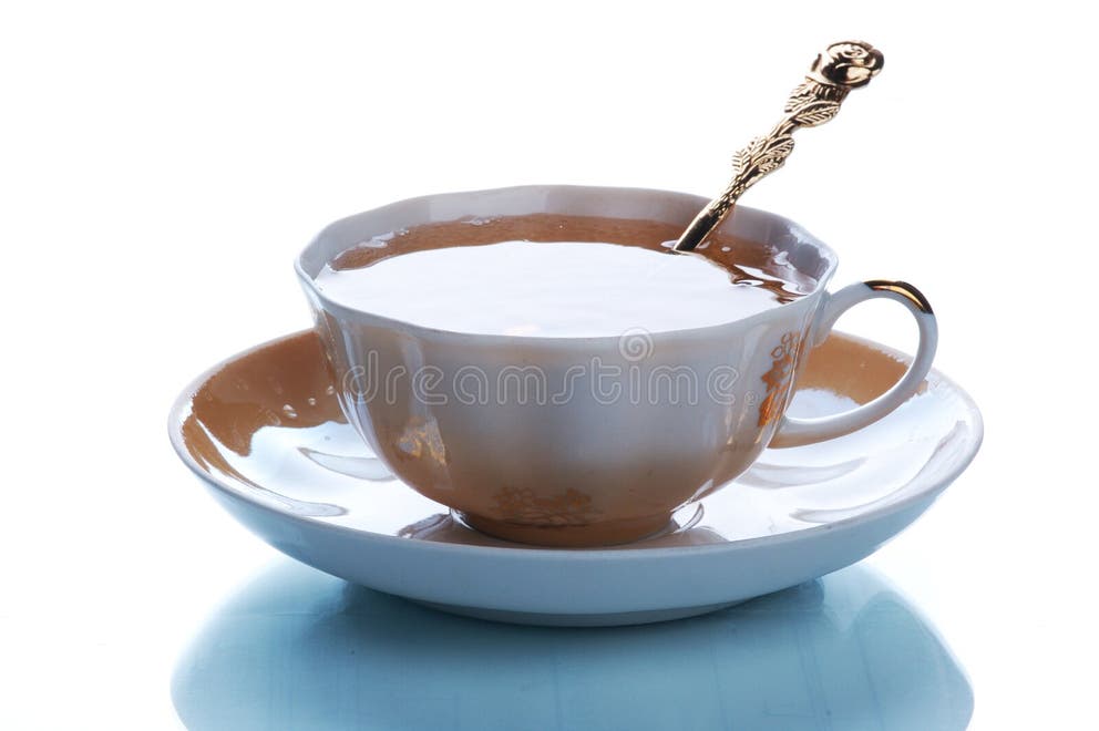 Taza de té imagen de archivo. Imagen de brillante, cierre - 4944845