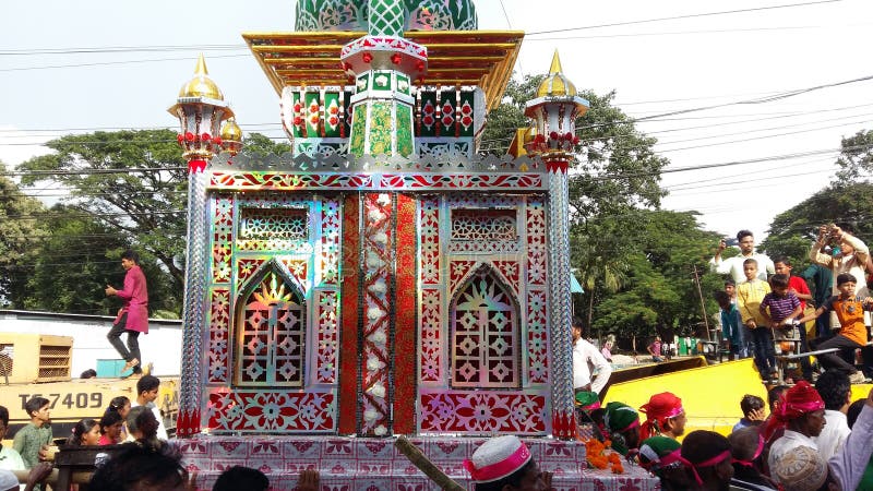 This is a Tazia editorial stock image. Image of tuhis - 136402314