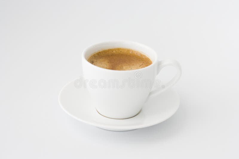 Tazza di caffè espresso immagine stock. Immagine di tazza - 9599521