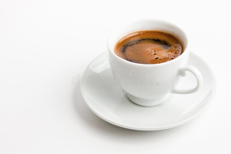 Tazza di caffè espresso immagine stock. Immagine di tazza - 9599521