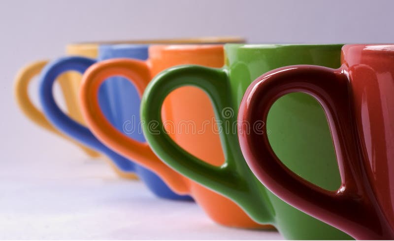 Tazze di caffè immagine stock. Immagine di bevanda, nero - 11555793