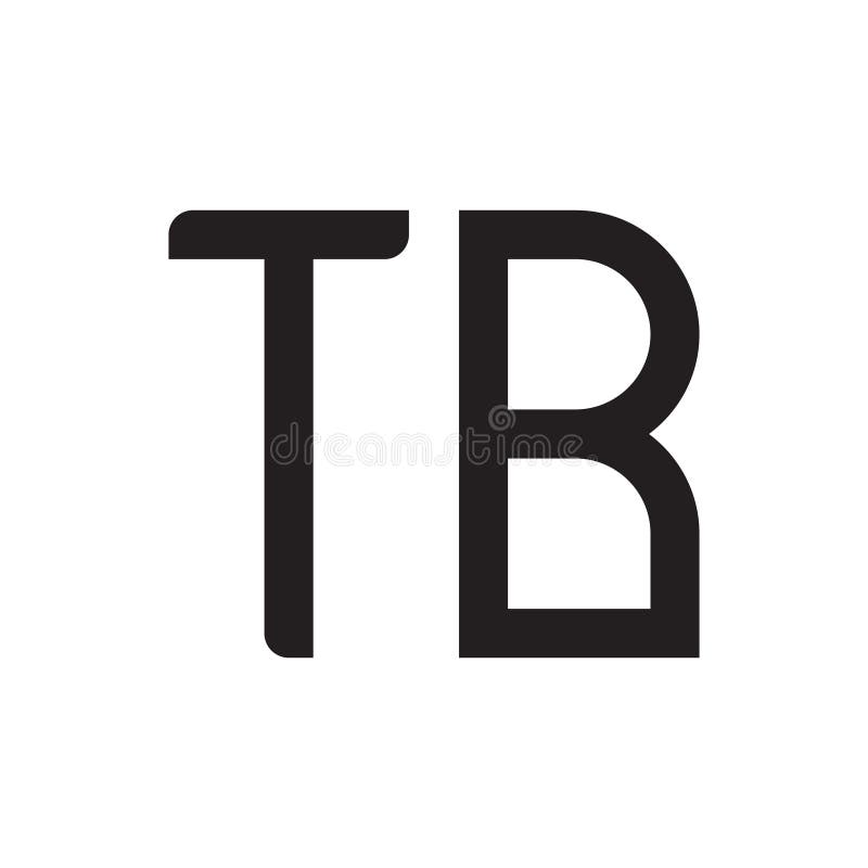 Tb Initial Letter Vector Logo Icon Stock Vector - Illustration of ...
