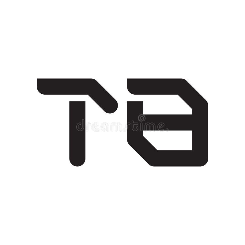 Tb Initial Letter Vector Logo Icon Stock Vector - Illustration of ...