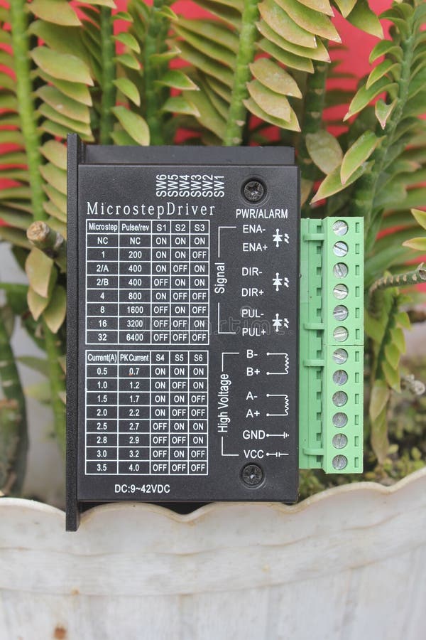 TB6600 Motor Stepper Driver Stock Photo - Image of grass, leaf: 254891098