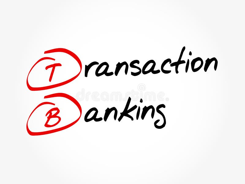TB - Transaction Banking Acronym, Business Concept on Blackboard Stock ...