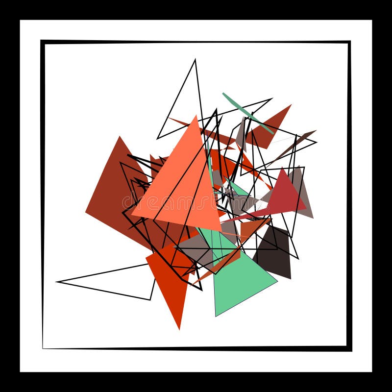 Harmony in Chaos - TBD-023-01 Stock Illustration - Illustration of colorful, abstract: 309411678