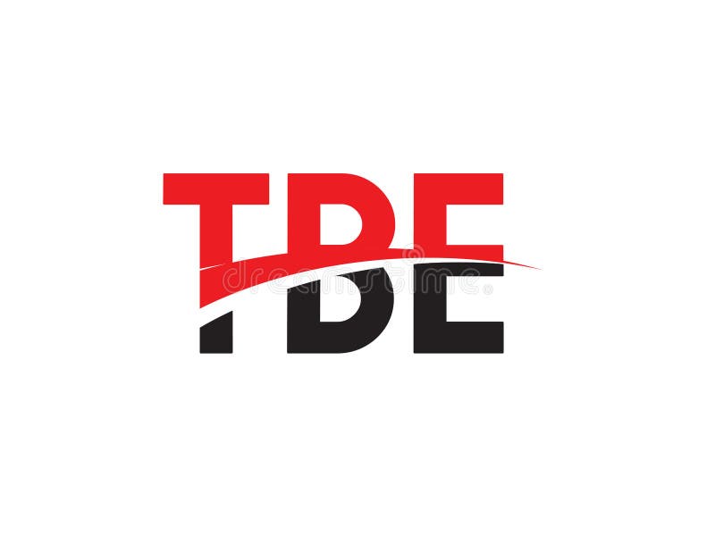 TBE Letter Initial Logo Design Vector Illustration Stock Vector ...