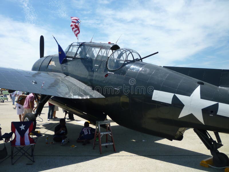 TBF Avenger Torpedo Bomber editorial stock image. Image of open - 14350844