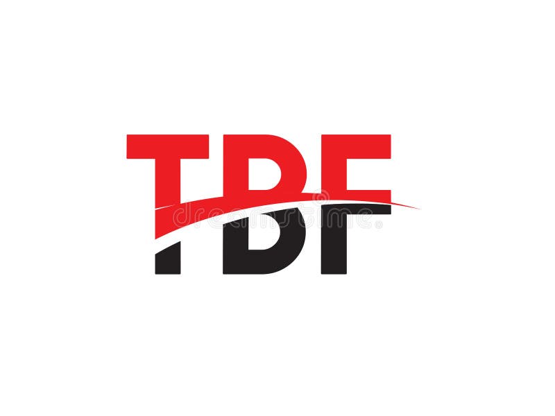 TBF Letter Initial Logo Design Vector Illustration Stock Vector ...
