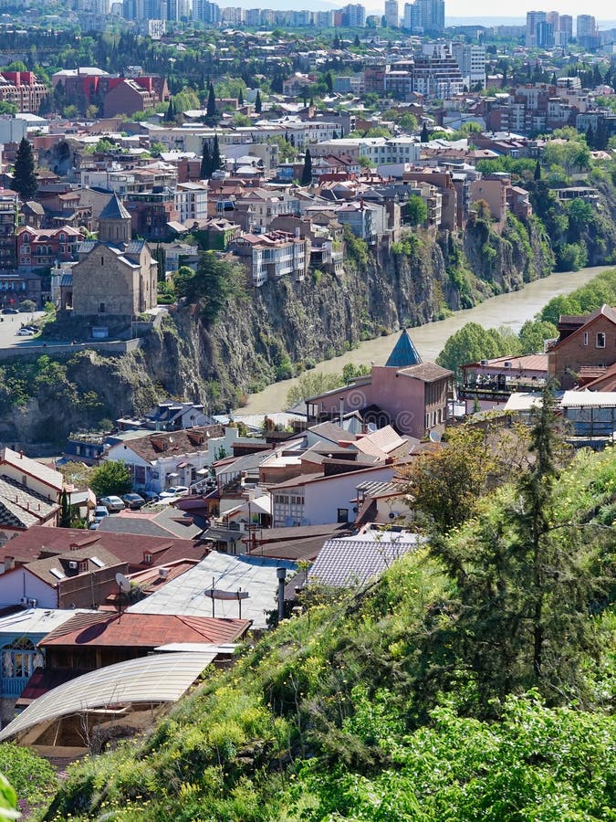 Tbilisi old town stock photo. Image of tbilisi, historical - 282887874