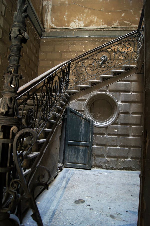 Tbilisi Old town stairs stock photo. Image of barrier - 21042652