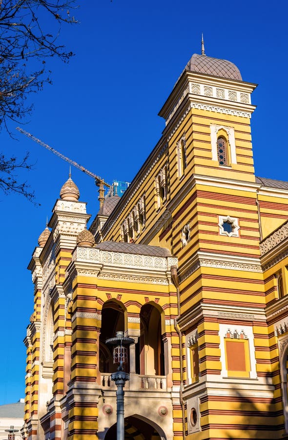 Tbilisi Opera and Ballet State Theatre Stock Photo - Image of moors ...