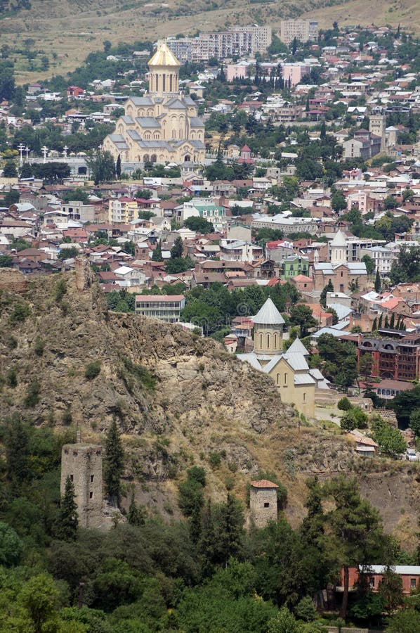 Old Tbilisi churches stock photo. Image of fall, religion - 19628182
